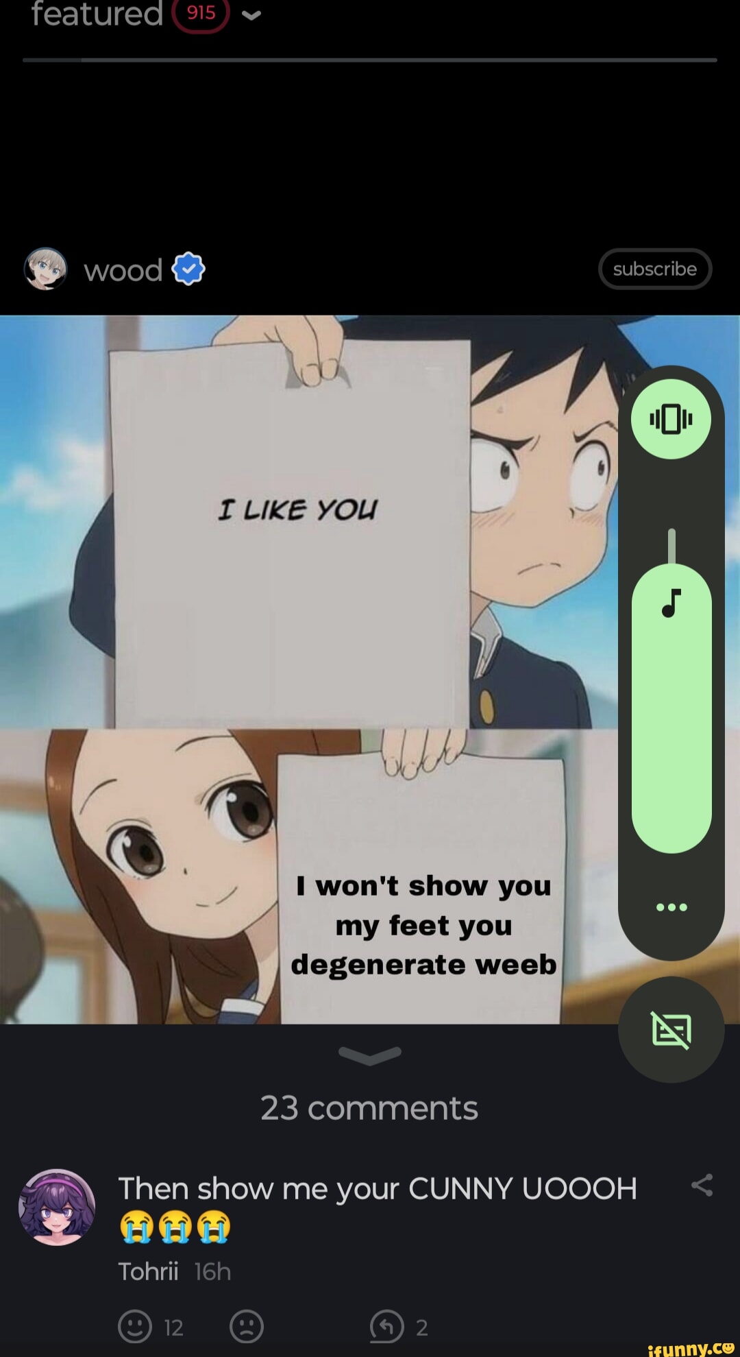 Weeb memes. Best Collection of funny Weeb pictures on iFunny