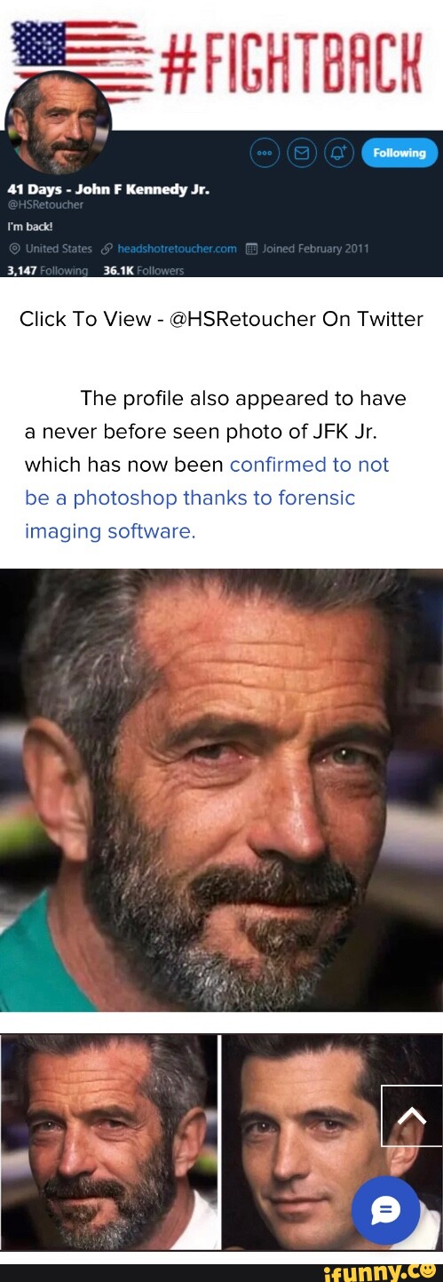 # FICHTBACH 41 Days - John F Kennedy Jr. rm back! 3,147 Click To View ...