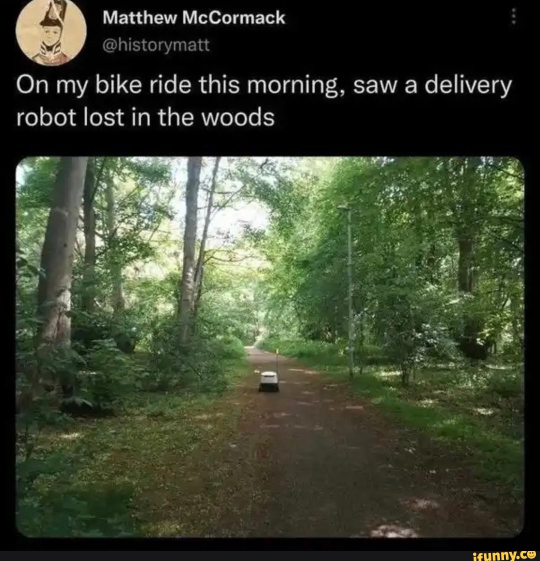 Matthew McCormack @historymatt On my bike ride this morning, saw a ...