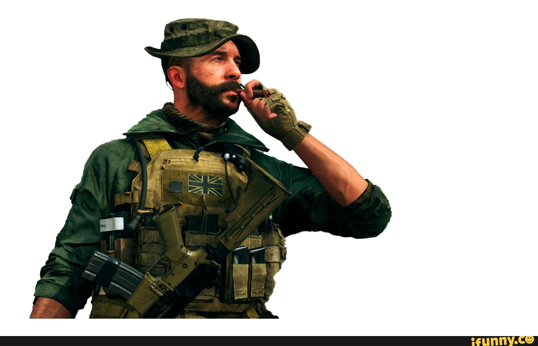 Captain Price Call of Duty Modern Warfare png large - iFunny