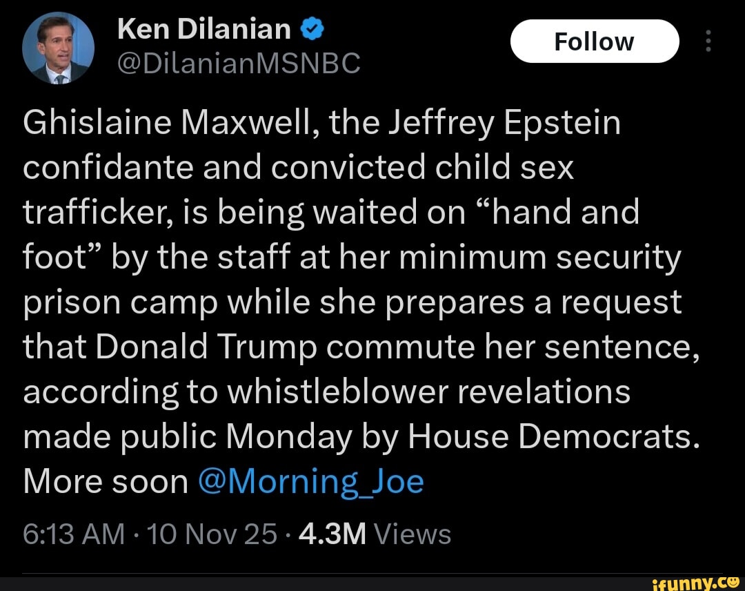 Ken Dilanian Follow @DilanianMSNBC Ghislaine Maxwell, the Jeffrey ...