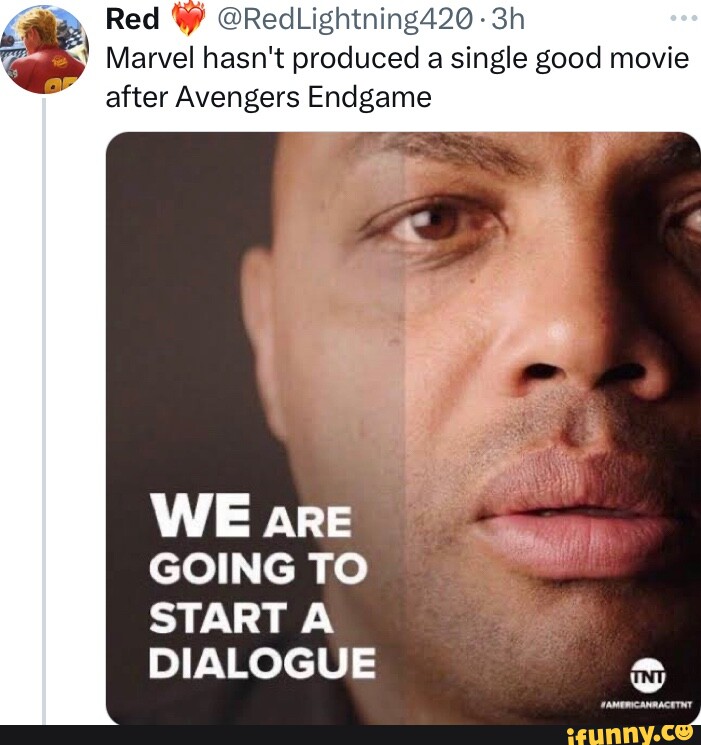 Red RedLlightning 20- Marvel hasn't produced a single good movie after ...