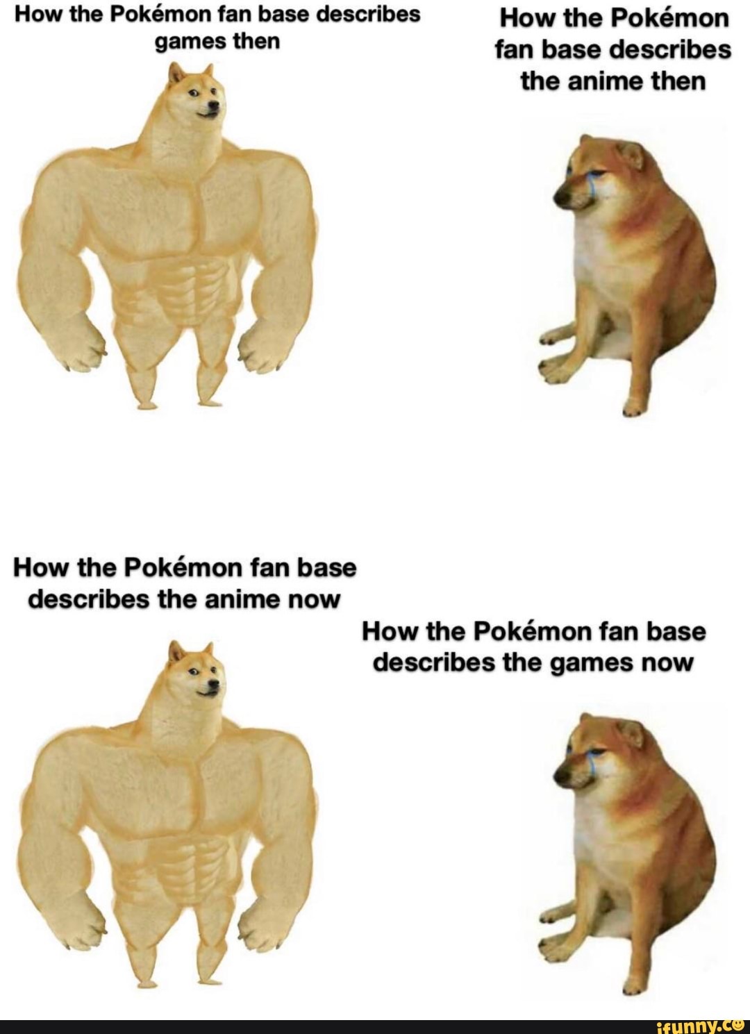 How the Pokmon fan base describes How the Pokmon games then fan base ...