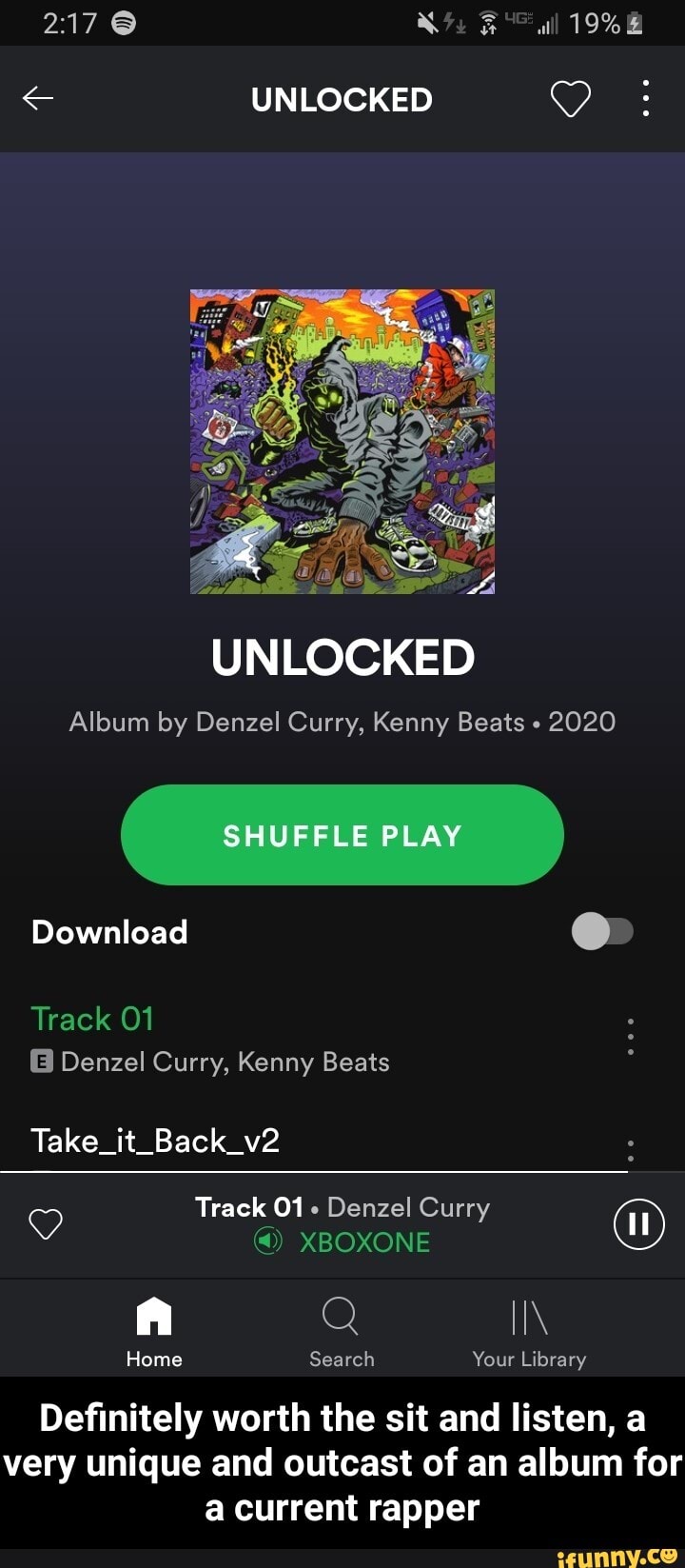 UNLOCKED Y UNLOCKED Album by Denzel Curry, Kenny Beats 2020 Download e ...