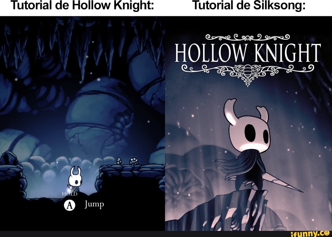 Tutorial de Hollow Knight: Tutorial de Silksong: Jump HOLLOW KNIGHT ...