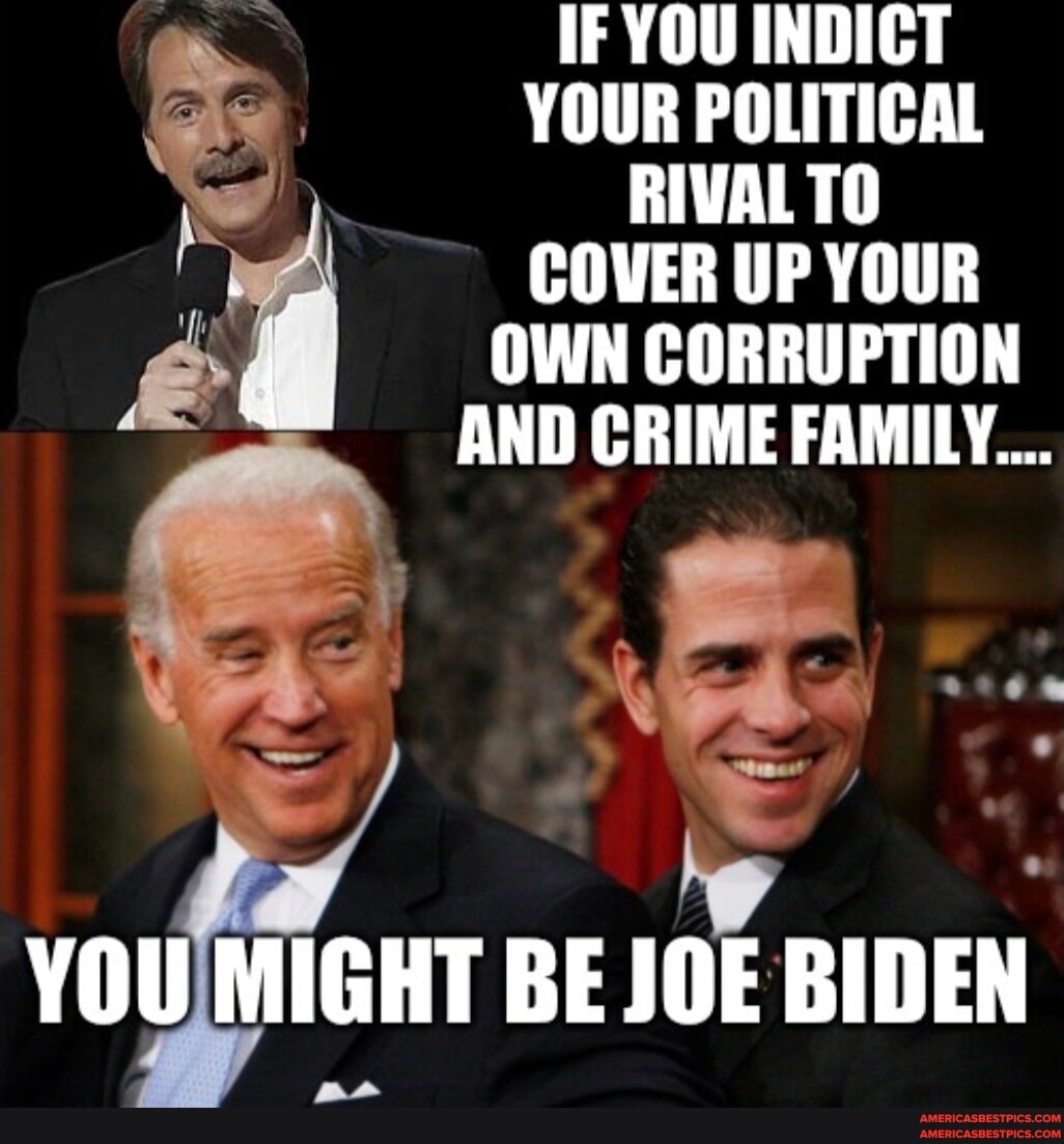 IF YOU INDICT YOUR POLITICAL RIVAL TO COVER UP YOUR OWN CORRUPTION AND ...