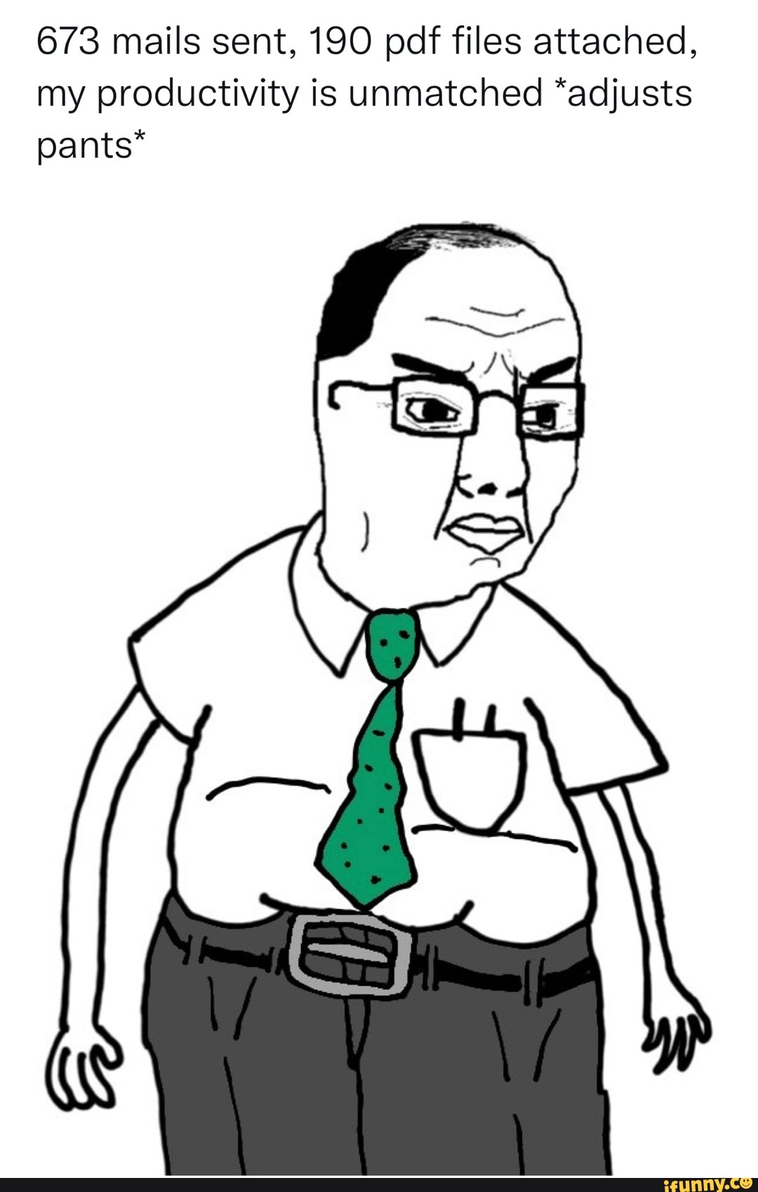 673 mails sent, 190 pdf files attached, my productivity is unmatched ...