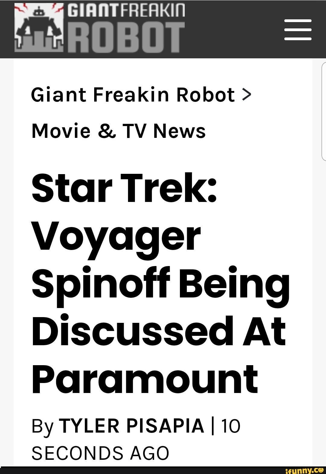 GIANTFREAKIN ROBOT Giant Freakin Robot > Movie & TV News Star Trek ...