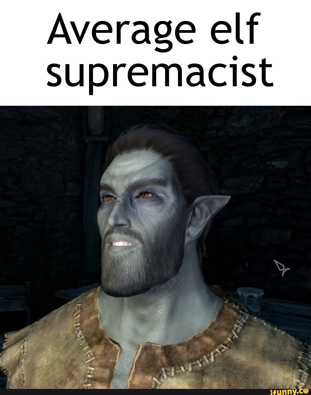 Elven supremacy is the only truth! - Average elf Supremacist of - iFunny