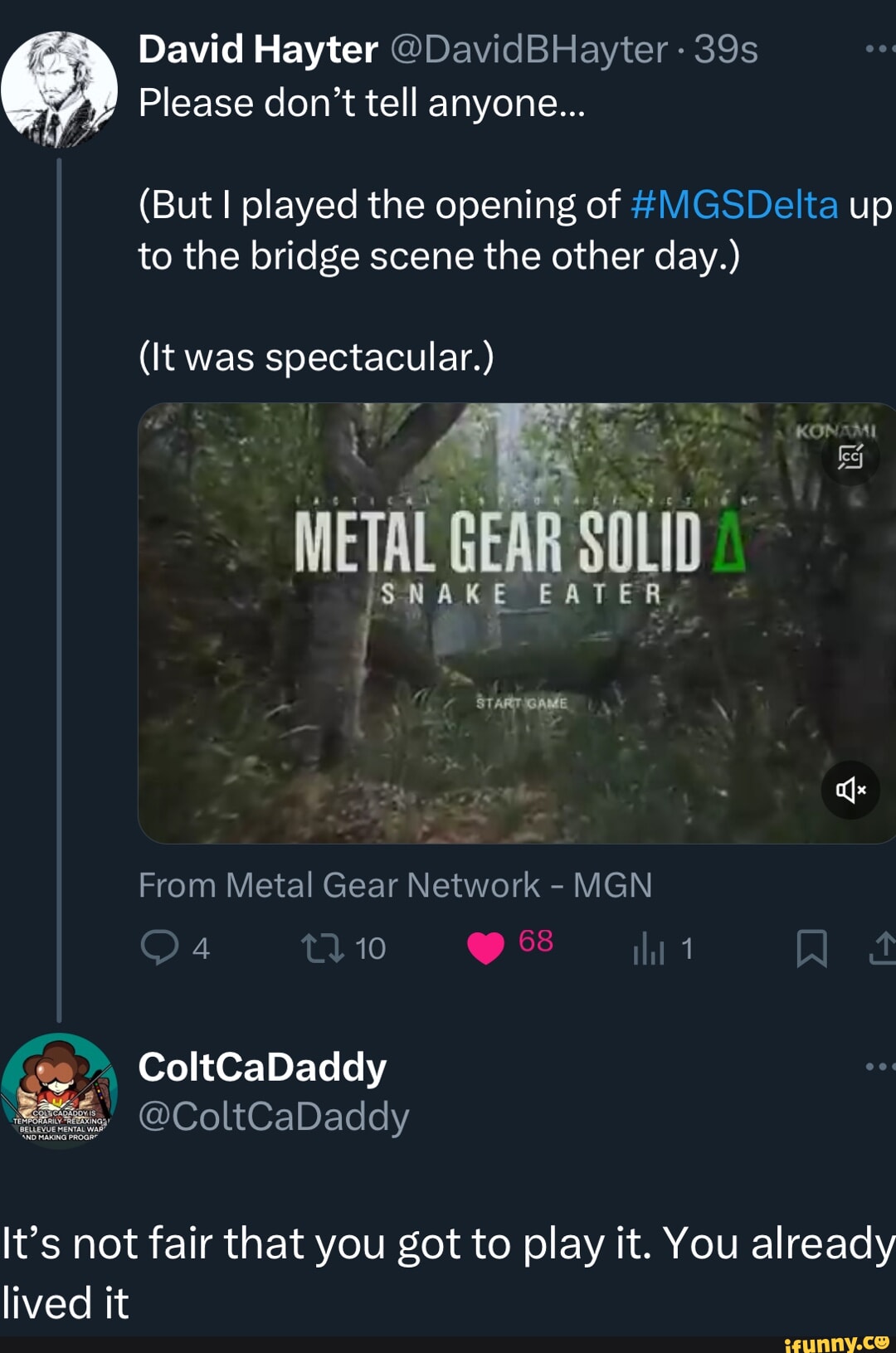David Hayter Memes