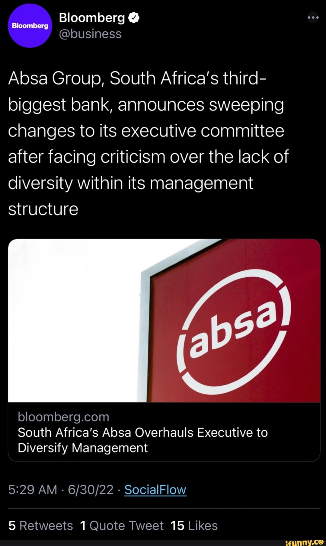 Well this is gonna change things for people who are not me. 6/30-Thur-Bloomberg - Bloomberg ...