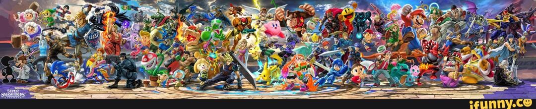 Everyone Is Here! #SuperSmashBros #SuperSmashBrosUltimate #Nintendo ...