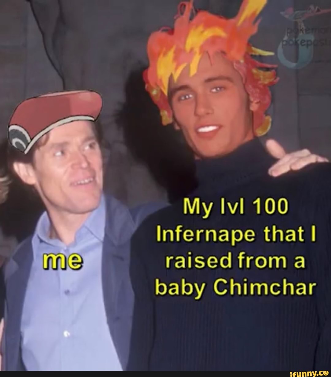 Infernape that I raised from a baby Chimchar - iFunny