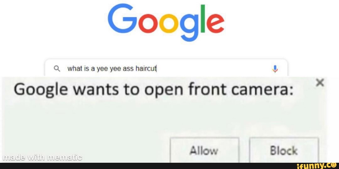 Google Q what a yee yee ass haircut made with- mermatic Google wants to ...