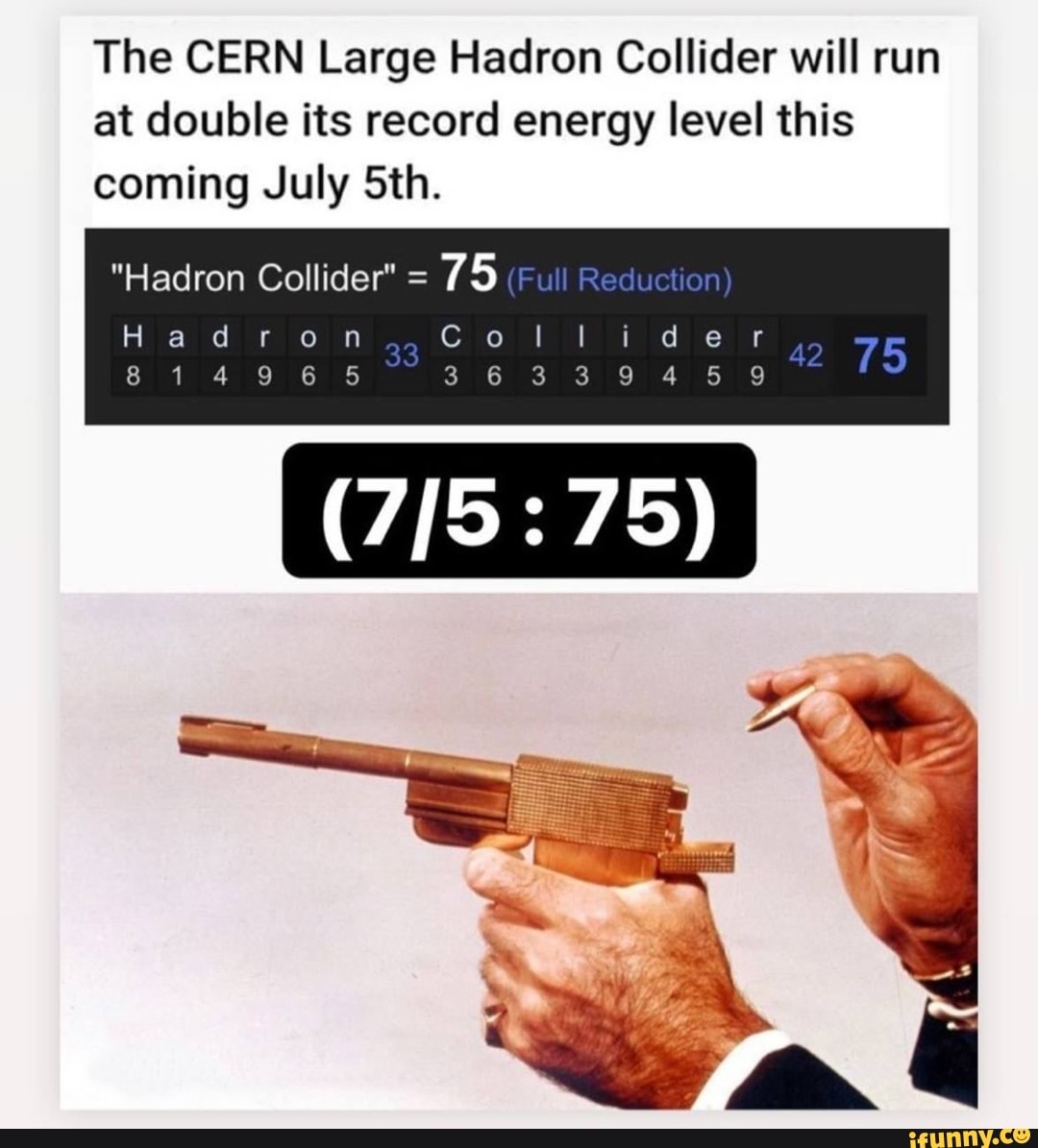 The CERN Large Hadron Collider will run at double its record energy ...