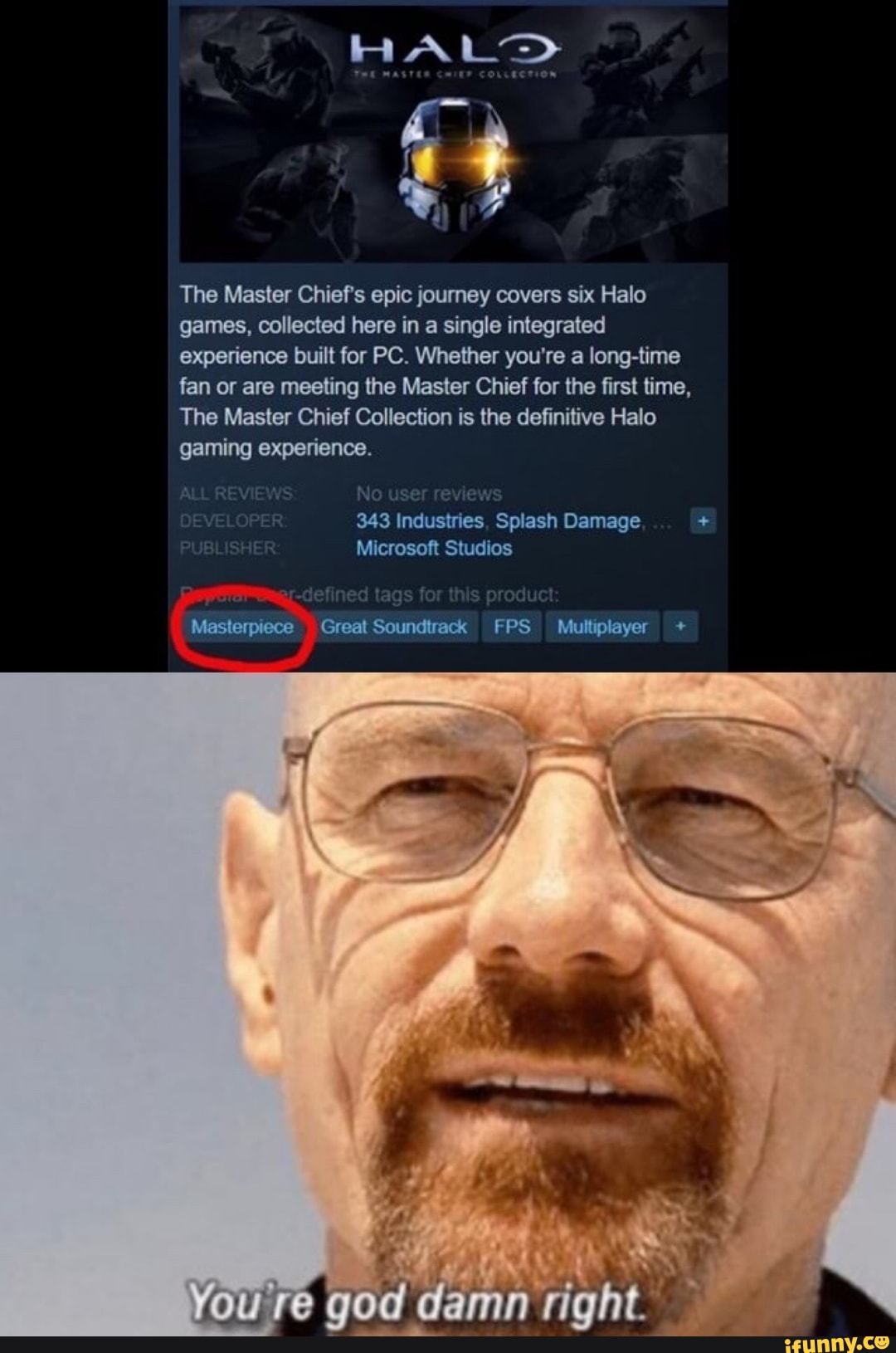 The Master Chief's epic journey covers six Halo games, collected here ...