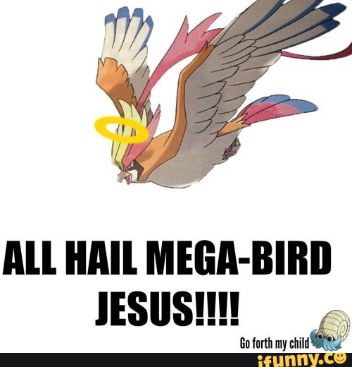 ALL HAIL MEGA-BIRD JESUS! - iFunny