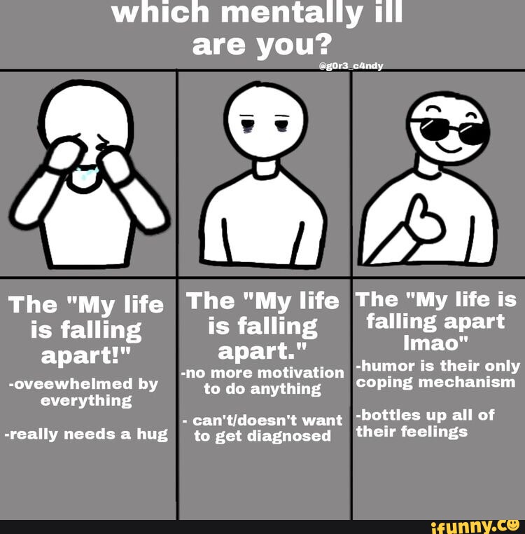 Which mentally ll are you? ag0r3 candy "a @ The "My life The "My life ...