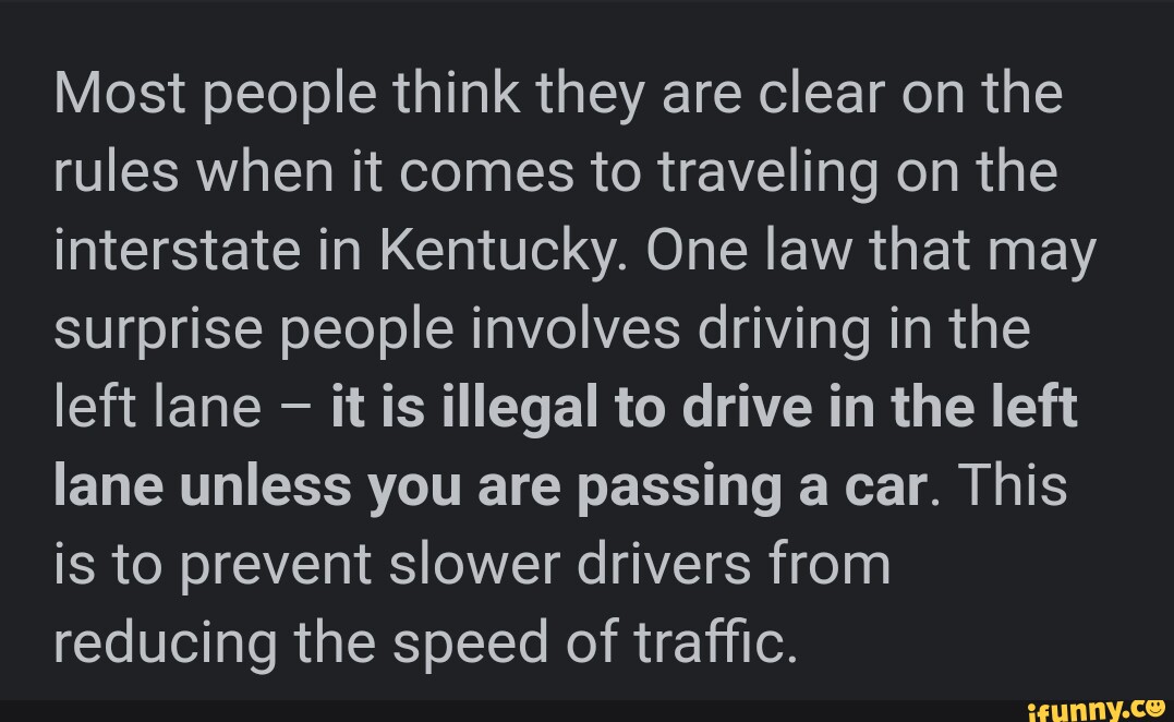 Interstate memes. Best Collection of funny Interstate pictures on iFunny