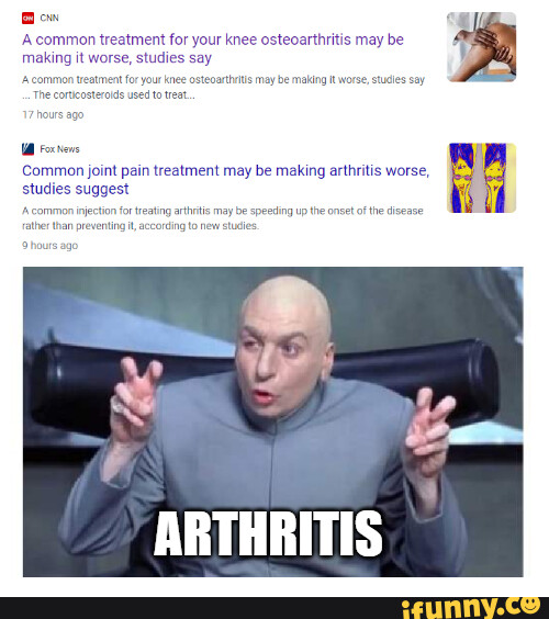 Funny Arthritis Memes