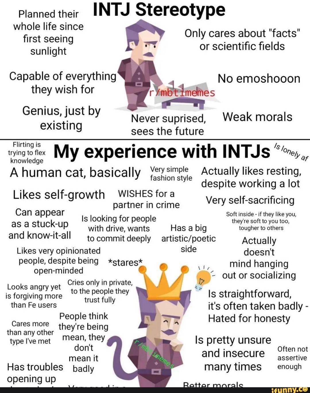 Planned Their INTJ Stereotype Whole Life Since First Whole Seeing Life