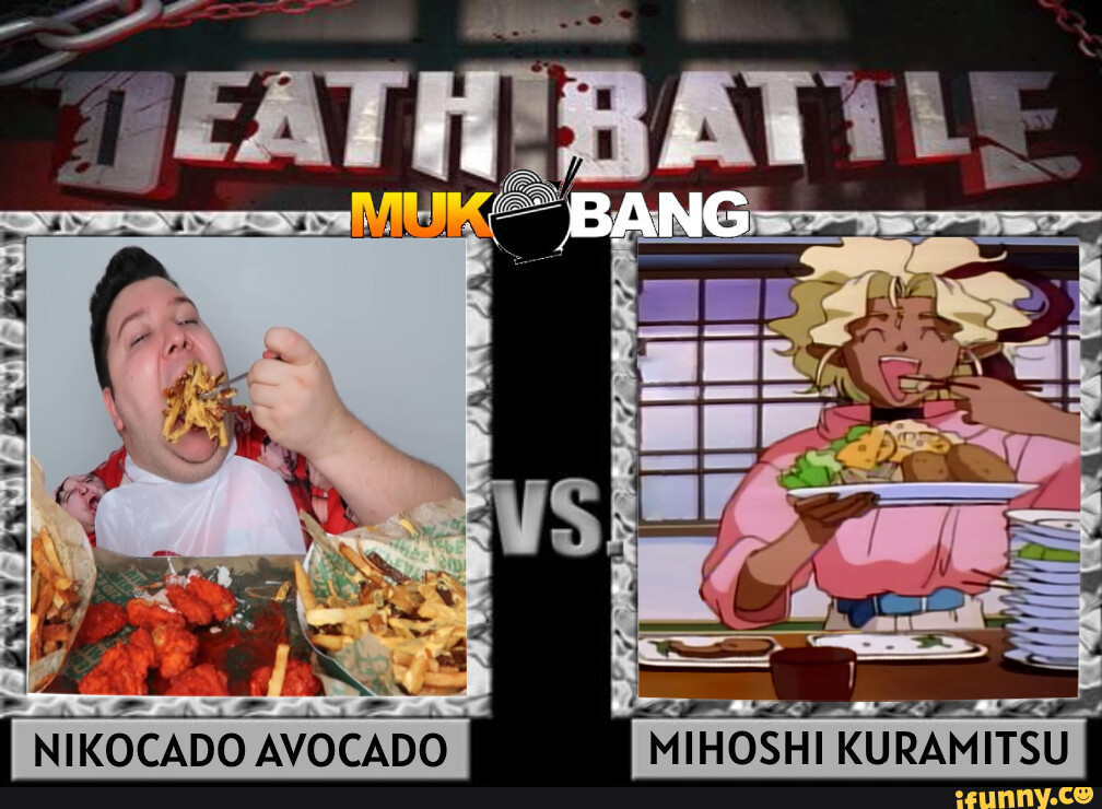 Battle of the Mukbangs (Nikocado Avocado VS Mihoshi Kuramitsu) - LE ...