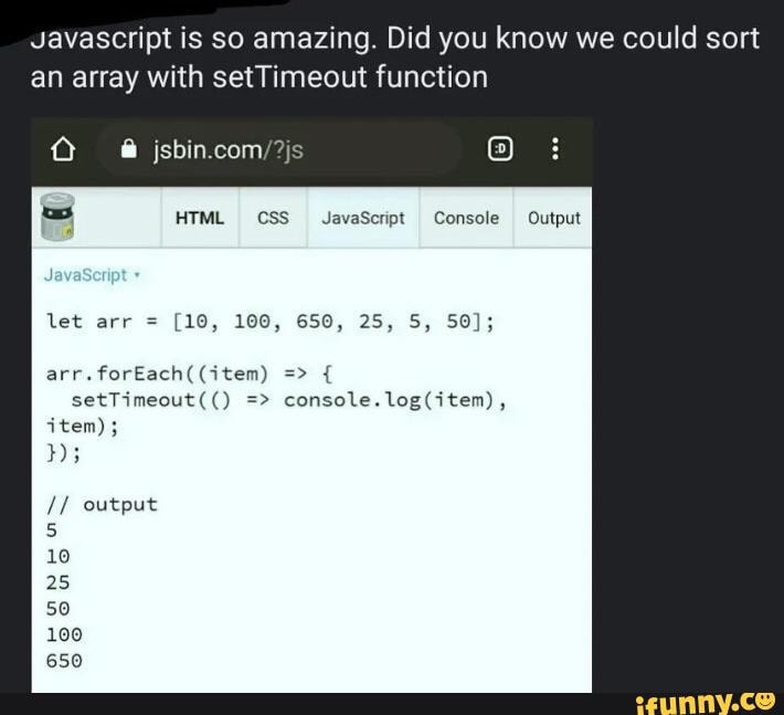 Settimeout memes. Best Collection of funny Settimeout pictures on iFunny