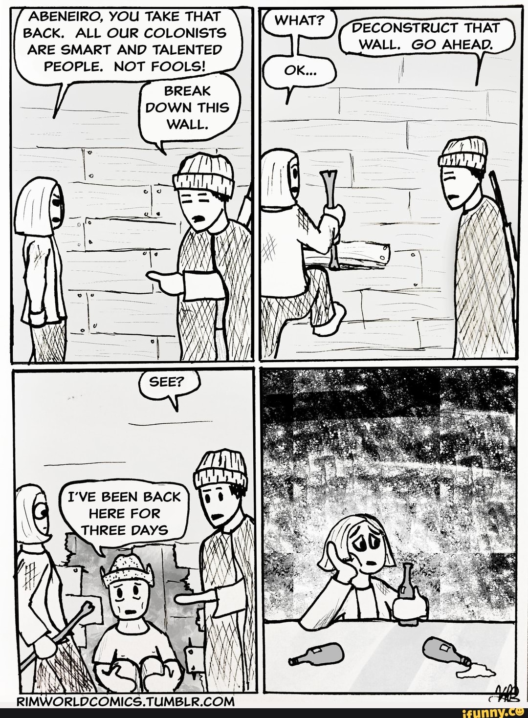 ABENEIRO, YOU TAKE THAT BACK. ALL OUR COLONISTS DECONSTRUCT THAT ARE ...