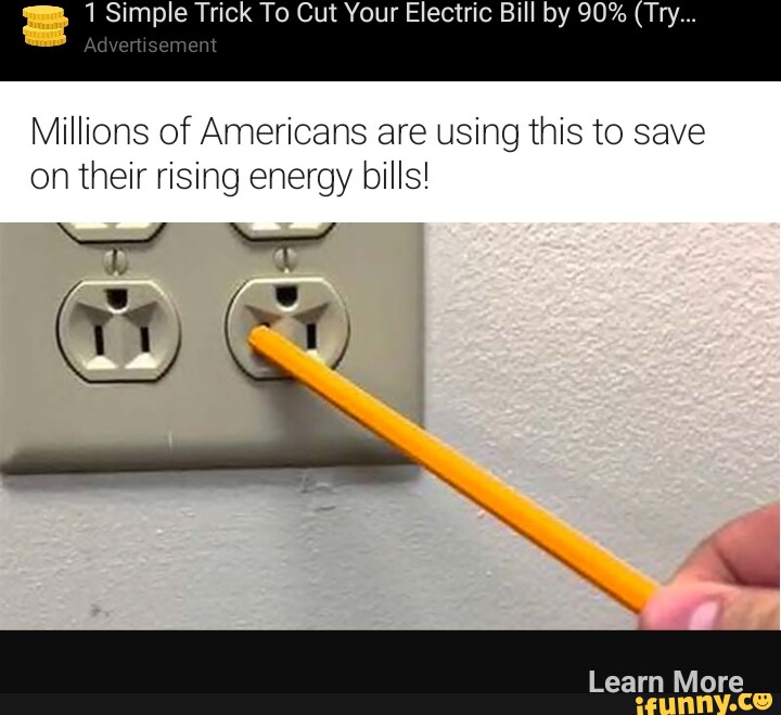Simple Trick To Cut Your Electric Bill by 90% (Try... Millions of ...