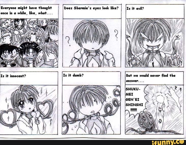 Everyone might have thought once ina while, like, what... Does Shermie ...