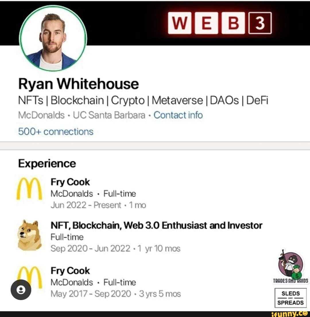 Ryan Whitehouse NFTs I Blockchain I Crypto I Metaverse I DAQs I DeFi ...