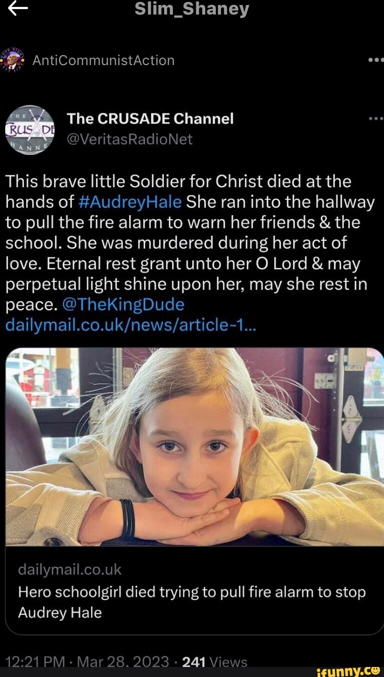 Slim_Shaney AntiCommunistAction The CRUSADE Channel This brave little ...