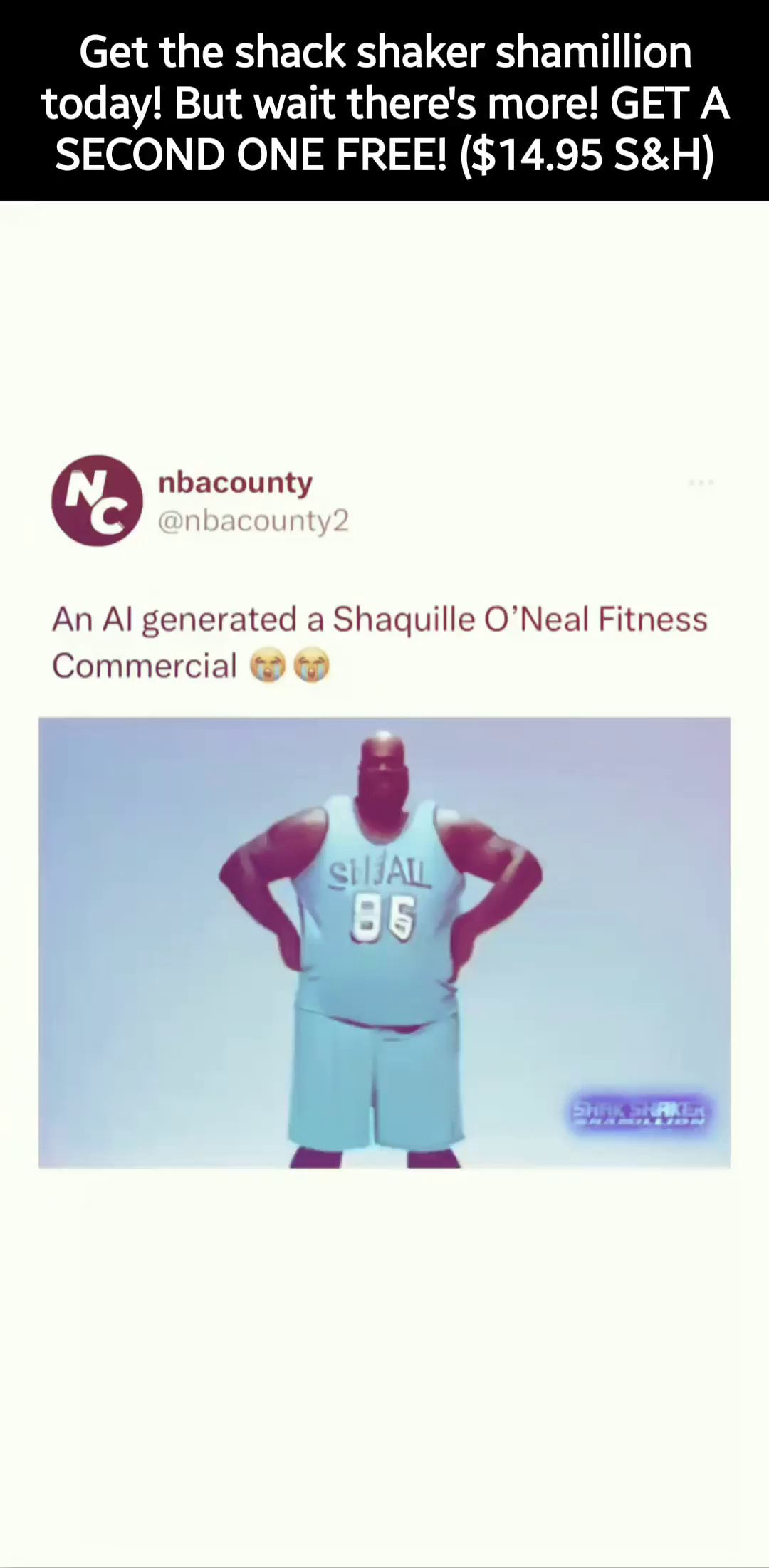 Nikasaur Shake Weight