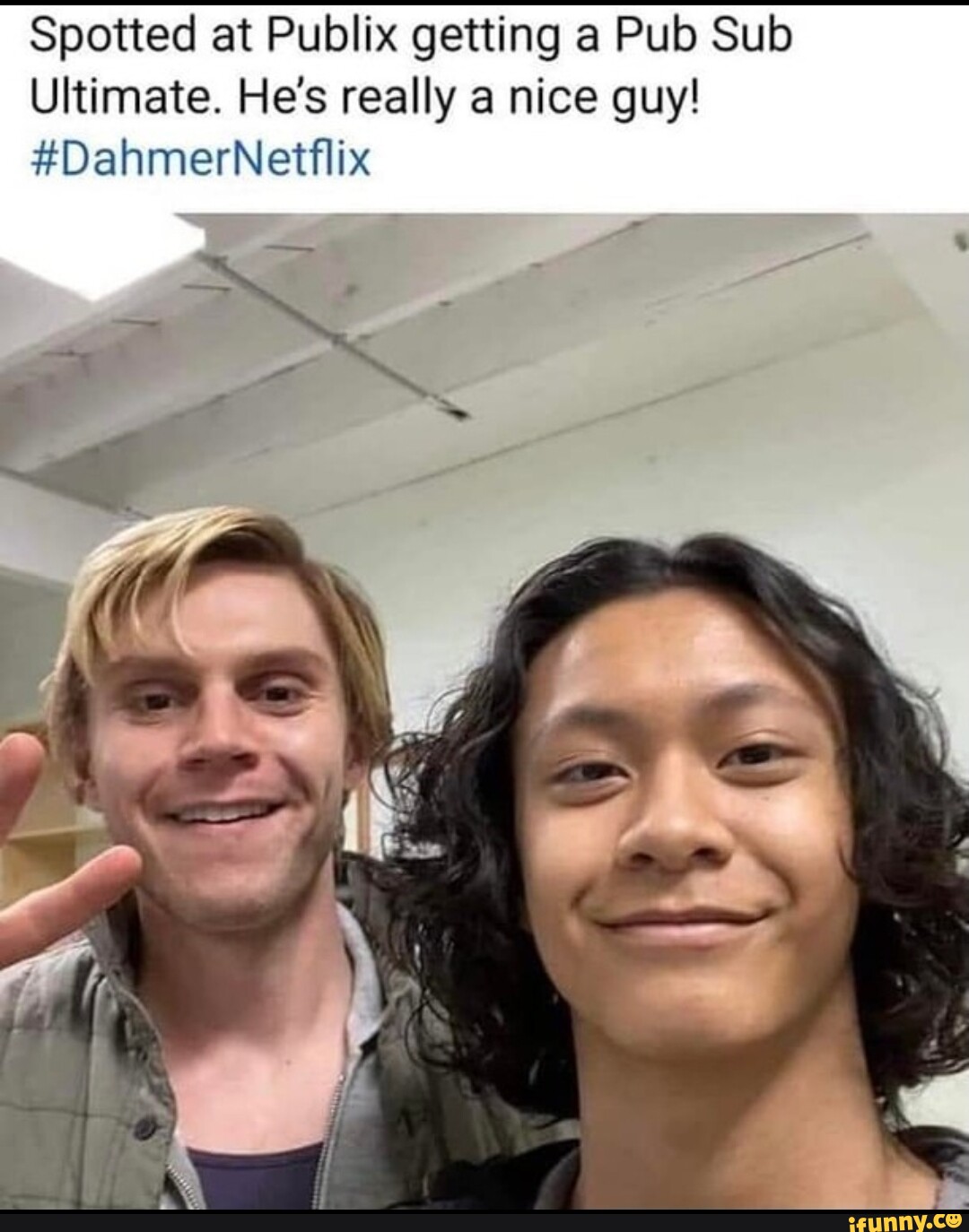 Spotted at Publix getting a Pub Sub Ultimate. He's really a nice guy! # ...