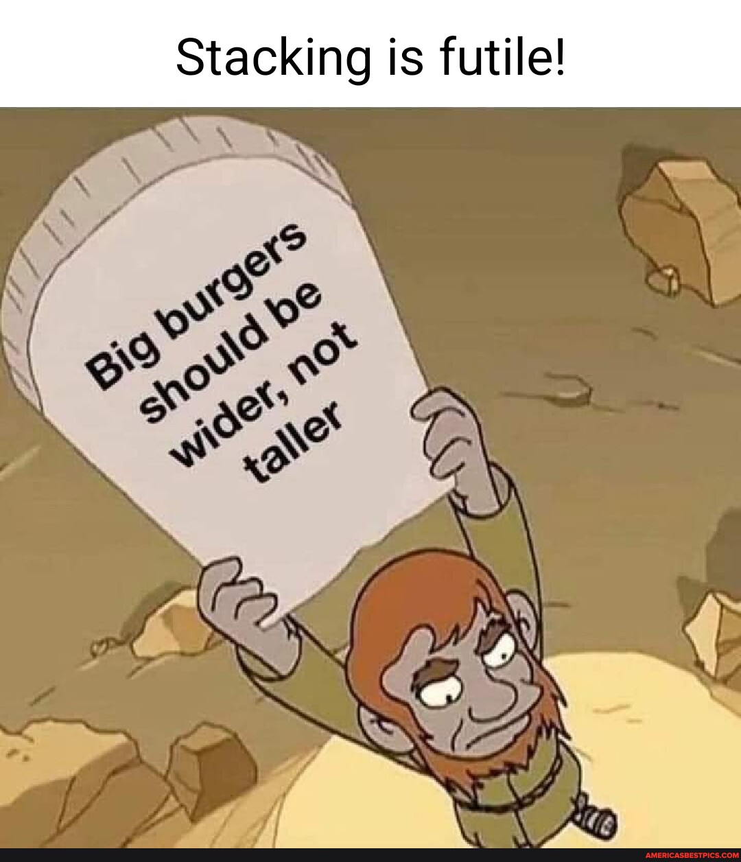 Stacking is futile! - America’s best pics and videos