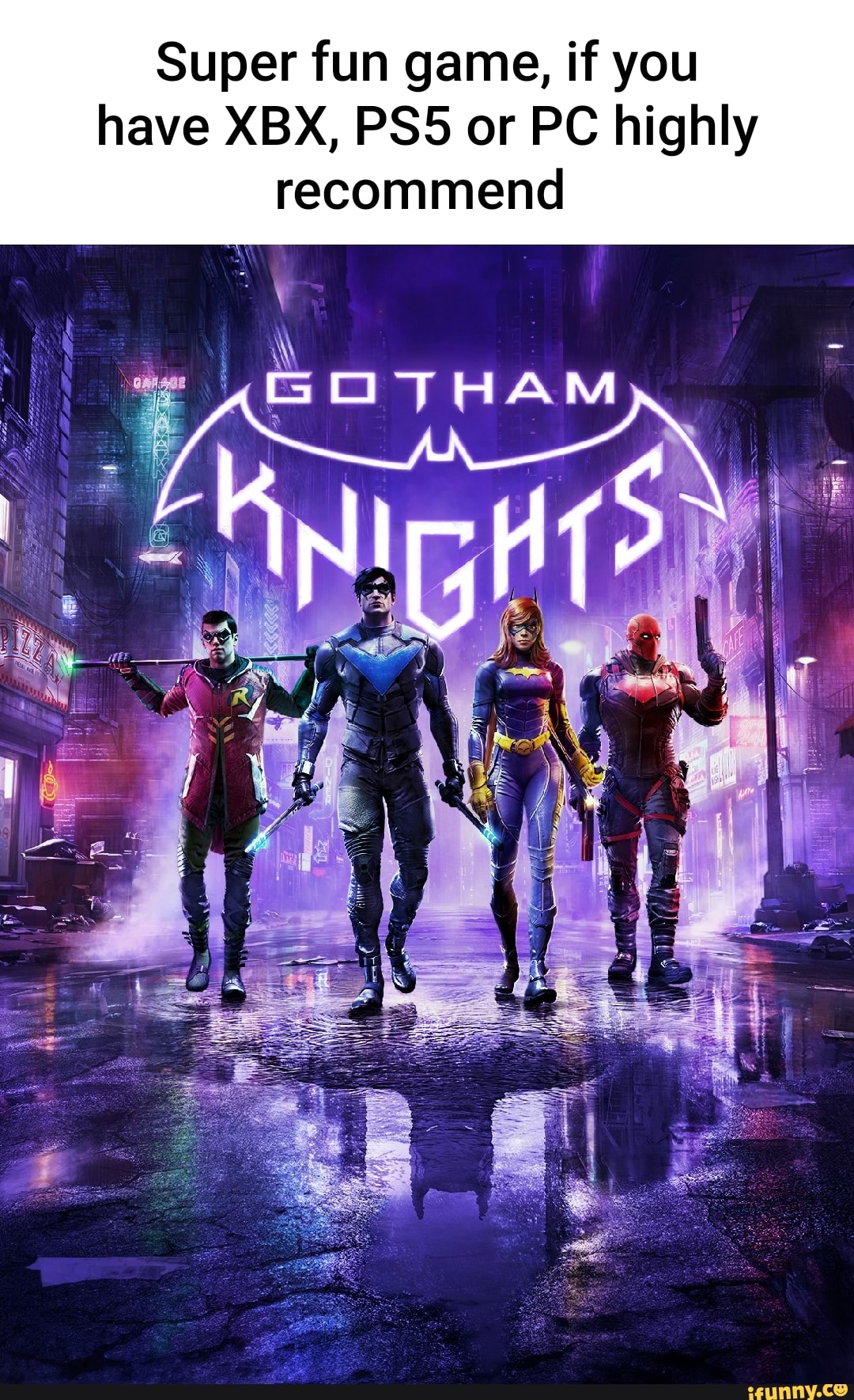 Super fun game, if you have XBX, PSS or PC highly recommend - iFunny