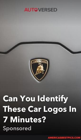 A AUTOVERSED Can You Identify These Car Logos In 7 Minutes? Sponsored ...