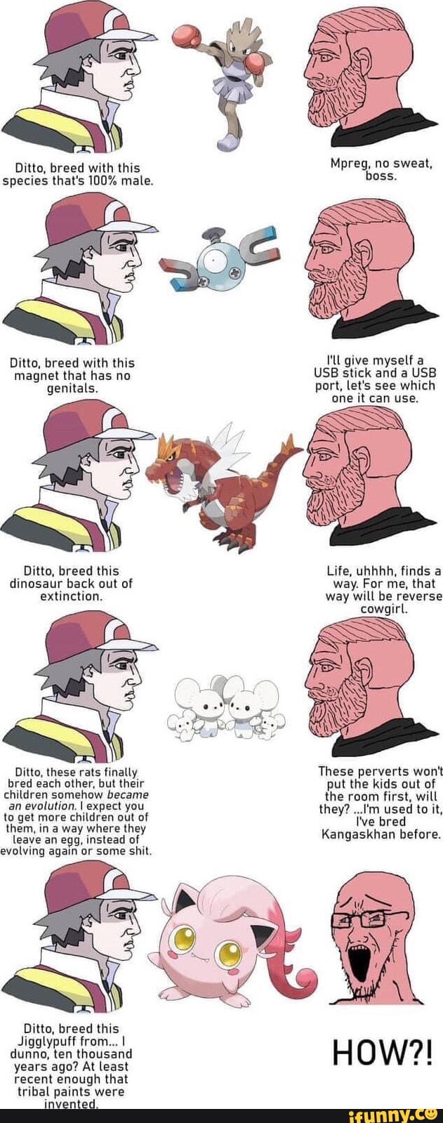 Ditto memes. Best Collection of funny Ditto pictures on iFunny