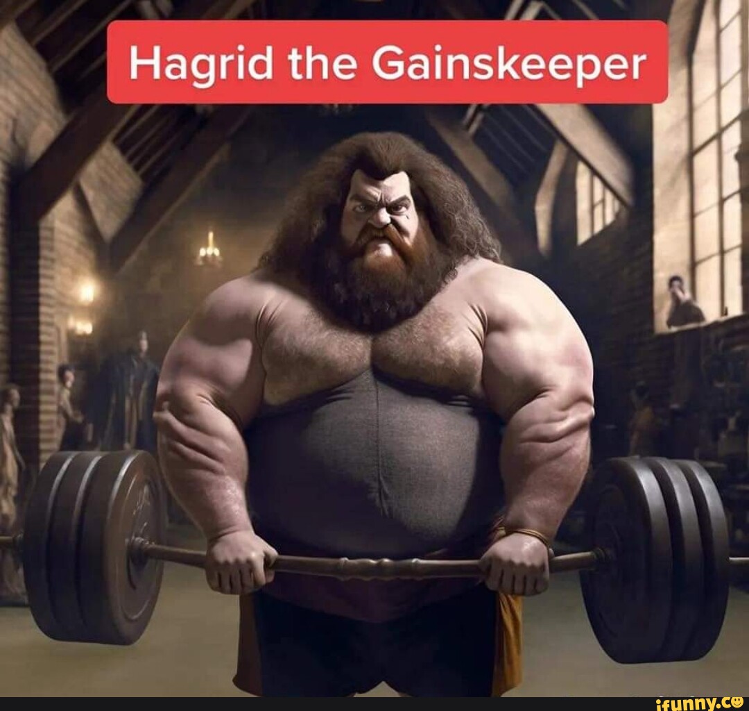 Hagrid the Gainskeeper - iFunny
