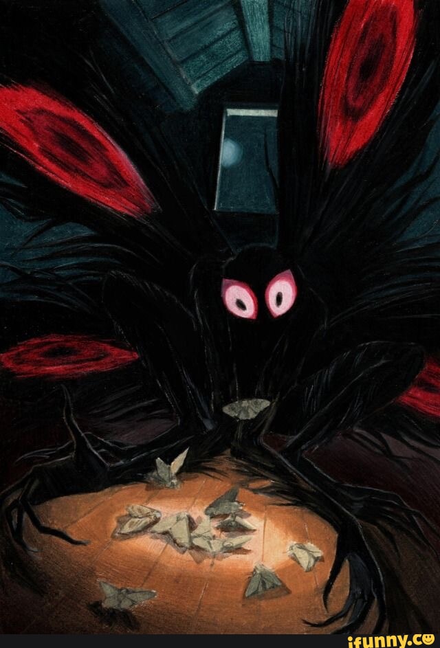 Mothman memes. Best Collection of funny Mothman pictures on iFunny