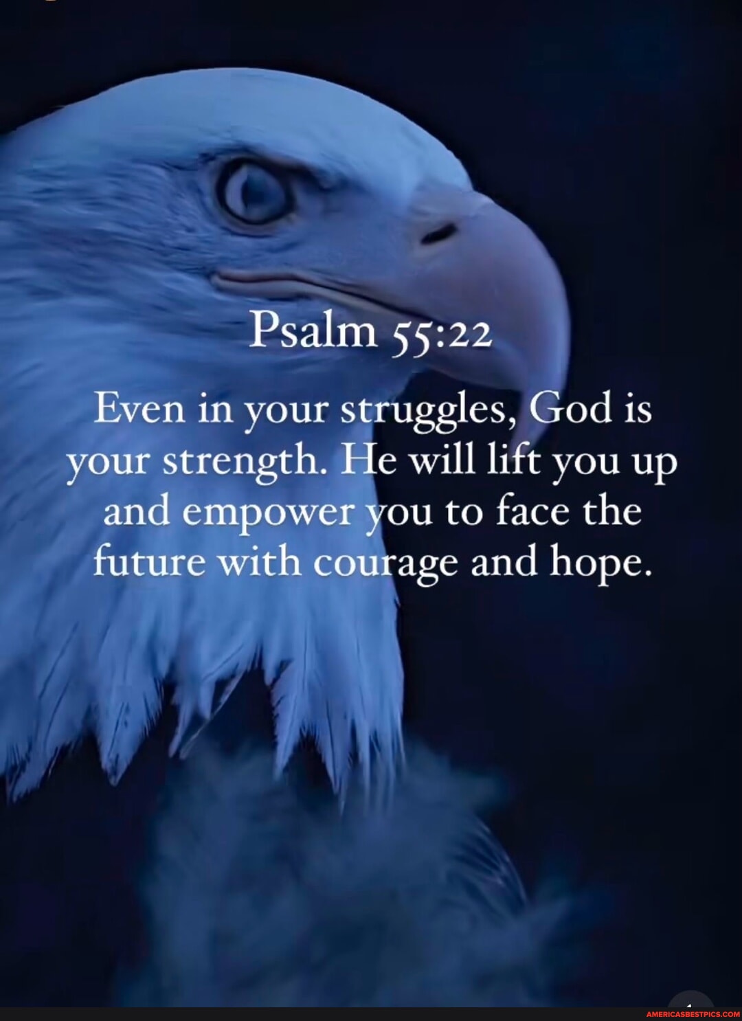 Psalm Even in your struggles, God is your strength. He will lift you up ...