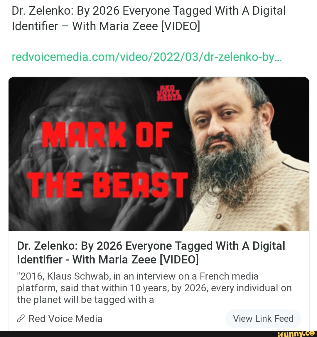 Dr. Zelenko: By 2026 Everyone Tagged With A Digital Identifier With Maria Zeee [VIDEO] Dr ...
