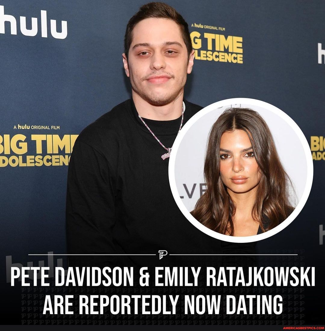Fans are convinced that Pete Davidson and Emily Ratajkowski 'are dating' after they were ...