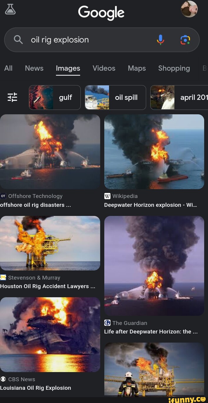 & Google oil rig explosion All News Images Videos Maps Shopping gu oil ...