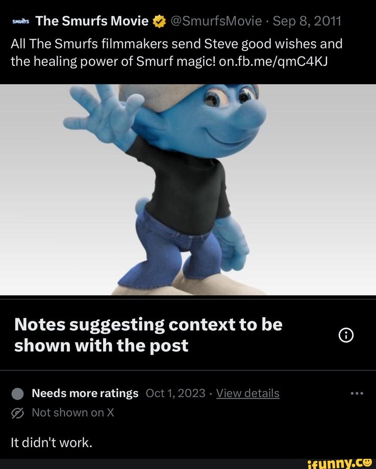 Smurf memes. Best Collection of funny Smurf pictures on iFunny