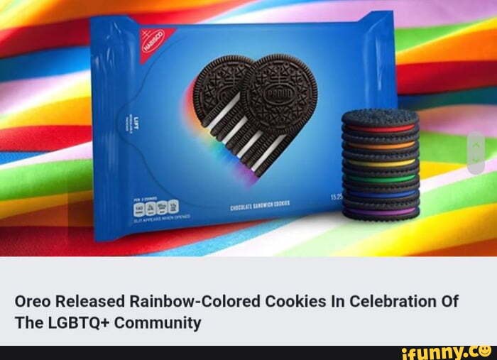 Oreo Released Rainbow-Colored Cookies In Celebration Of The LGBTQ+ ...
