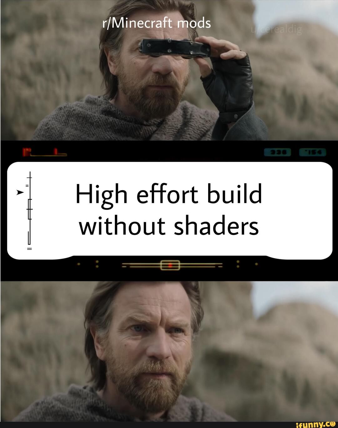 Mods High effort build without shaders - iFunny