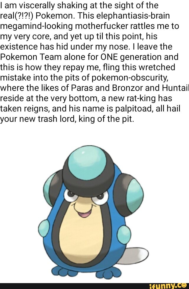 Palpitoad memes. Best Collection of funny Palpitoad pictures on iFunny