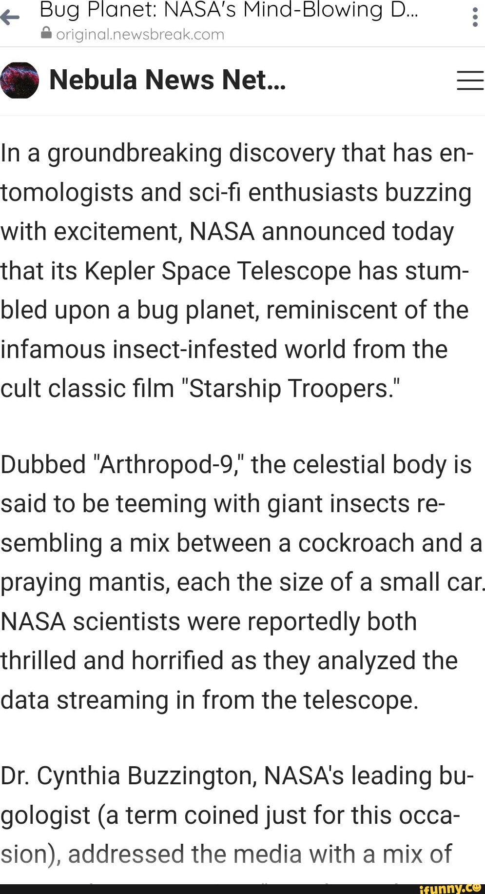 Nebula memes. Best Collection of funny Nebula pictures on iFunny