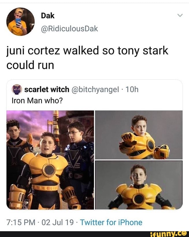 Juni cortez walked so tony stark could run É scarlet witch @bitchyangel ...
